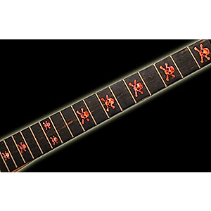 Jockomo Skull/Avalon RED Guitar Inlay Sticker