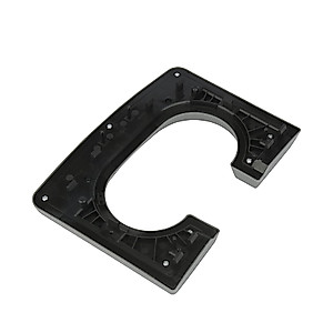 ONER AUTO PARTS Center Console Cup Holder Replacement Pad, Bench Seat Center Console Cupholder Armrest Pad,Include 2pcs Coasters,Compatible with 2004-2014 Ford F-150 (Grey)