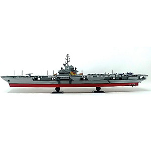 Atlantis USS Ticonderoga CV-14 1/500 Angled Deck Aircraft Carrier Toy and Hobby Plastic Ship Model kit Made in The USA