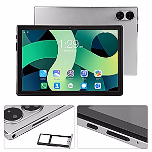 Tablet PC, Double Camera 100240V IPS HD Display 2 Card Slot Tablet for Learning (US Plug)