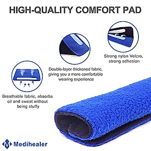 8 Pack CPAP Headgear Strap Covers, Universal and Reusable Strap Covers, Soft-Fleece Strap Pads, Reduce Red Marks, Great Value Kit Supplies by Medihealer