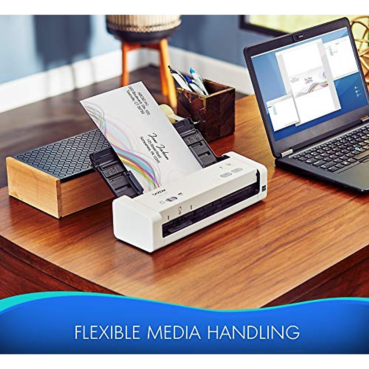 Brother Easy-to-Use Compact Desktop Scanner, ADS-1200, Fast Scan Speeds, Ideal for Home, Home Office or On-The-Go Professionals