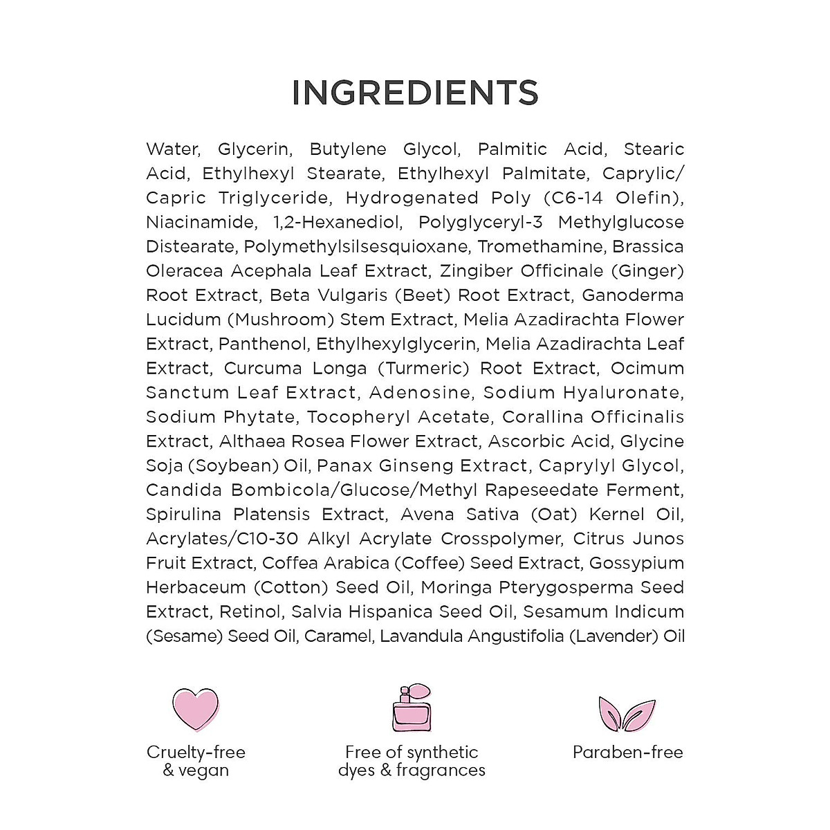 Sweet Chef Superfood + Vitamins Moisture Boost - Ginger & Vitamin C Brightening Moisturizer for Radiant Youthful Skin - Hydrating Kale & Hyaluronic Acid + Pore Refining Beet Face Moisturizer (50ml)