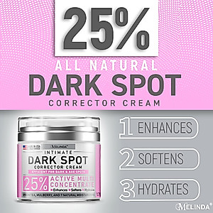 Dark Spot Corrector Cream for Face, Body & Sensitive Areas - Made in USA - Dark Spot Remover with Arbutin & Hyaluronic Acid - Even Skin Tone - 1.7 Oz