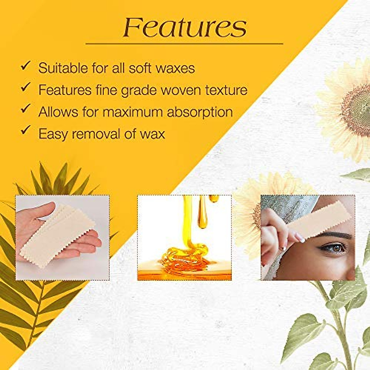 GiGi Petite & Small Muslin Strips 100 Ct Each, 200 Pack