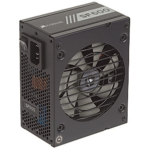 Corsair SF Series, SF600, 600 Watt, Fully Modular Power Supply, 80+ Gold Certified
