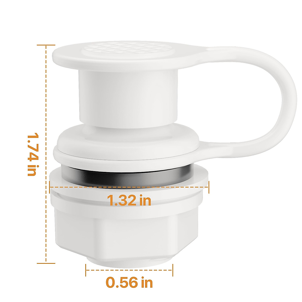 Cooler Drain Plug Replacement for Igloo Cooler, Cooler Triple Snap Drain Plug for Igloo Ice Chest, Cooler Replacement Parts Drain Plug