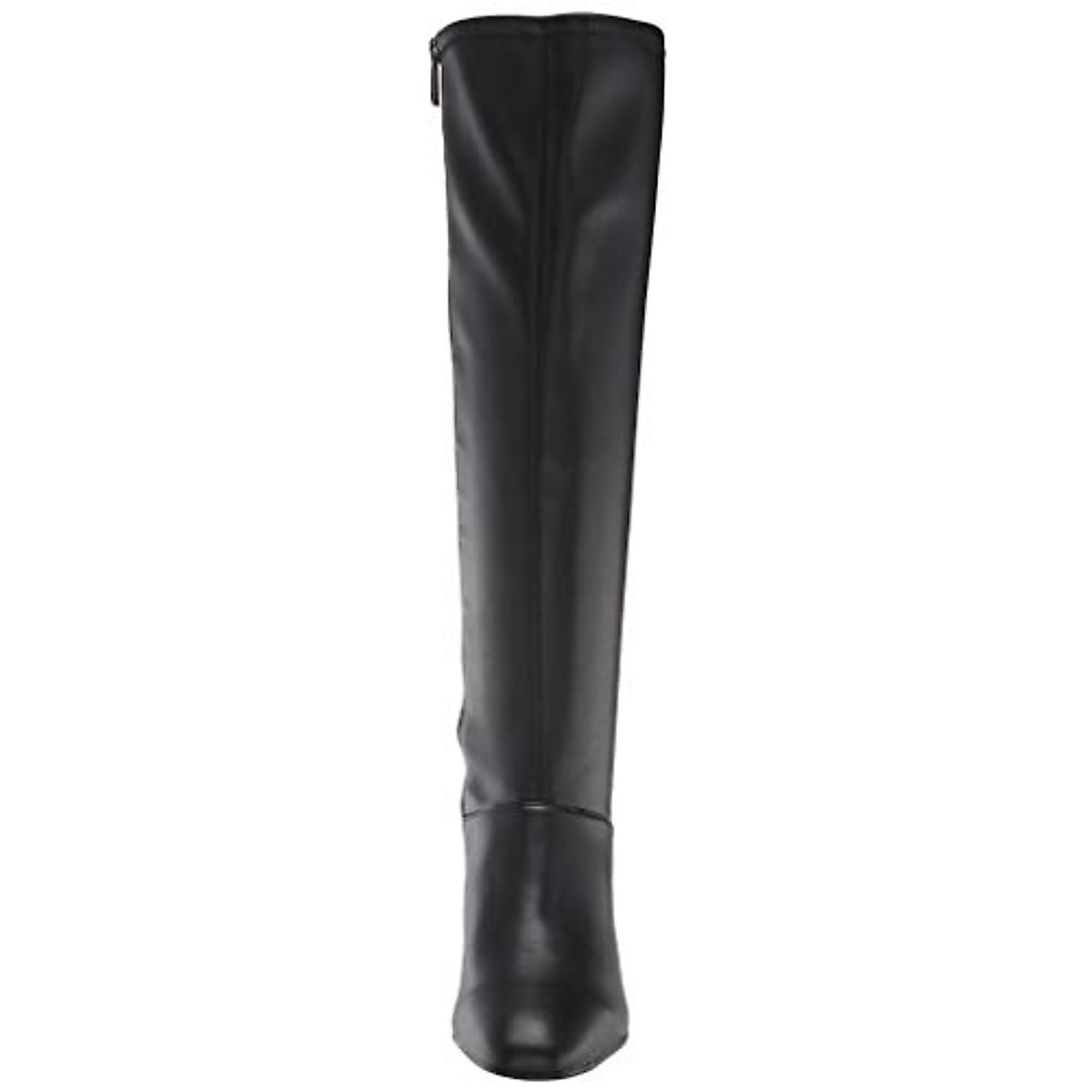 Franco Sarto Womens Tribute Knee High Heeled Boot Black Leather 7 M