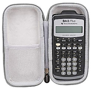 Aproca Hard Travel Storage Carrying Case for Texas Instruments BA II Plus Financial Calculator