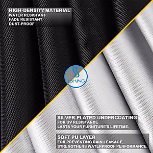 Saking Outdoor Cooler Table cover for Keter 7.5 Gallon Cool Bar Table, Waterproof Outdoor Barrel Cool Bar Table Cover, Round Pool Side End Table Cover with Drawstring, 21" D x 23" H, Black