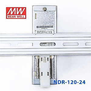 (12PACK) Mean Well NDR Switch Mode DIN Rail Slim and Economical Power Supply 90 ? 264V Ac Input NDR-120 Series 120W (NDR-120-24)
