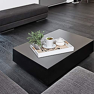 Rustic Serving Tray with Cut Out Handles, Decorative Wooden Tray, Tray Decor, Tray for Ottoman Coffee Table, Decorative Tray, Coffee Table Tray, Moudja Wooden Tray 16.53 x 12.20