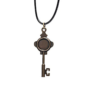 The Owl House Key Necklace, The Owl House Portal Key, Lumity Necklace, Amity Cosplay Bronze
