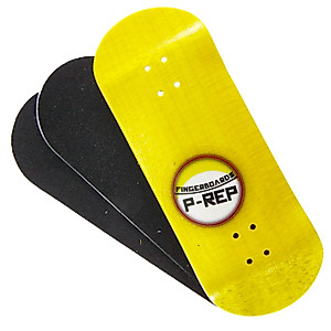 P-REP Standard Complete Wooden Fingerboard Yellow 34mm
