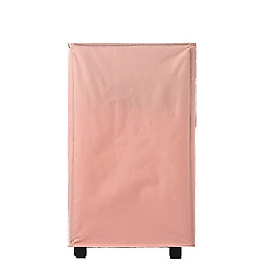 Foldable Laundry Basket, Large Capacity Removable Hamper with Wheels, for Storing Toys Clothes. 17.7" x 9.9" x 2.4"