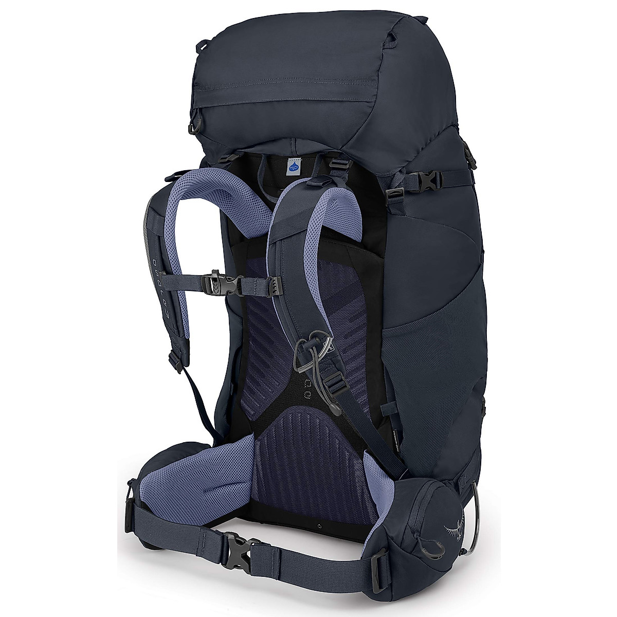 Osprey Kyte 66L Women's Backpacking Backpack, Siren Grey, WXS/S