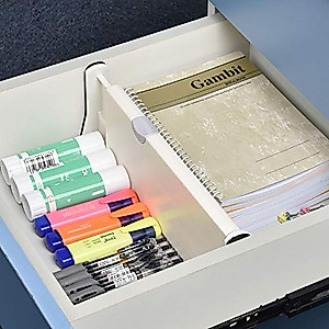 Yescom 2 Packs Adjustable Drawer Dividers Division Board Expandable Organizer Wardrobe