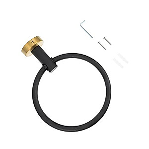 Yardwe Towel Ring Stainless Steel Hangers Wall Mounted Hooks Wall Mounted Clothing Rack Garment Rack Coat Rack Wreath Organizer Hooks Bathroom Towel Holder Household Towel Hook Towel Rack