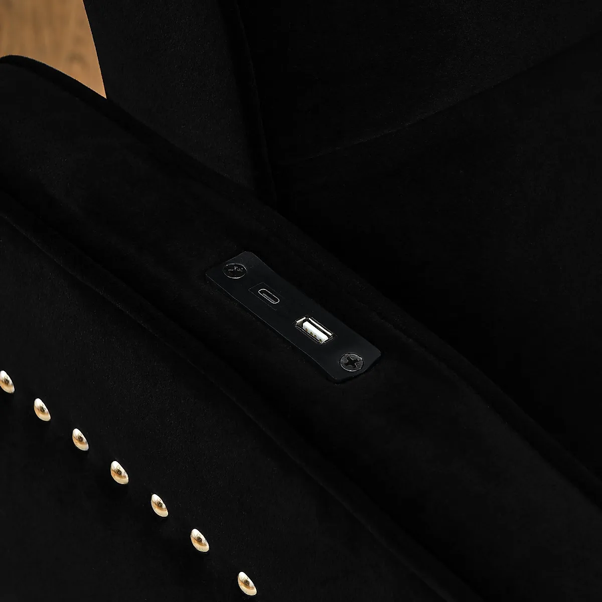 Verfur 3 in 1 Pull Bed Sleeper, Modern Upholstered Loveseat Lounge Sofa & Couches w/Reclining Backrest, Convertible Futon Love Seat Small Furniture for Living Room, Black w/USB Charging