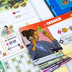 Dinosaur Island Rawr and Write Board Game - Build Your Dino Theme Park! Strategy Game, Fun Family Game for Kids and Adults, Ages 10+, 1-4 Players, 30-45 Minute Playtime, Made by Pandasaurus Games