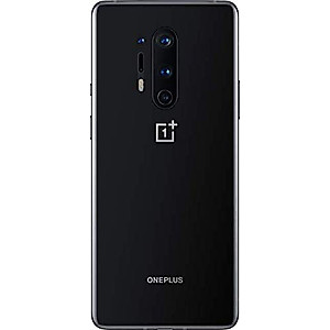 OnePlus 8 Pro Onyx Black,​ 5G Unlocked Android Smartphone U.S Version, 12GB RAM+256GB Storage, 120Hz Fluid Display,Quad Camera, Wireless Charge, with Alexa Built-in