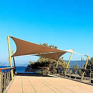 Kawoco 80PCS Sun Shade Hardware Kit, Heavy Duty Anti-Rust Rectangular/Square/Triangle Shade Sails Installation for Sun Shades Outdoor Patio Lawn and Garden