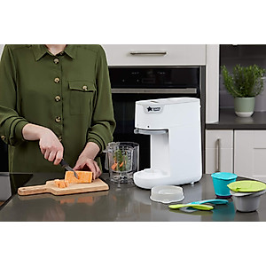Tommee Tippee Quick-Cook Baby Food Maker, Blender and Steamer, Food Processor, For All Stages of Baby Weaning