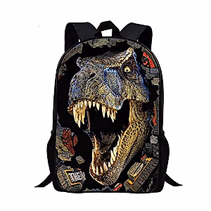 JeremySport Dinosaur School Bag Rucksack Backpack