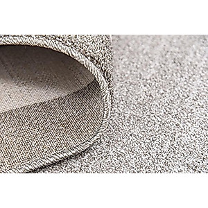 Unique Loom Del Mar Collection Area Rug-Transitional Inspired with Modern Contemporary Design, Rectangular 7' 0" x 10' 0", Gray/Ivory