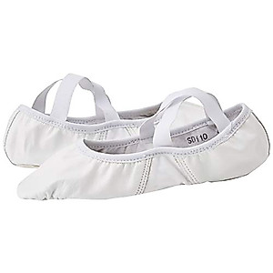 So Danca Women's Ballet Shoes, White, 12