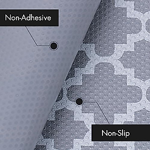 Cooyes Shelf Liner – Premium Cabinet Liner for Kitchen – Non-Slip Shelf Liners for Kitchen Cabinets – Waterproof Shelf Paper with Modern Pattern – Durable EVA Cabinet Liners