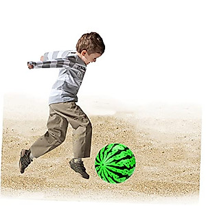 FELTECHELECTR Summer Toys for Kids Giant Inflatable Ball Toddler Inflatable Pool for Pool Beach Ball Watermelon PVC Billiards Volleyball Water Aldult Plastic Ball Pool Party