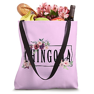 Floral Design for Women Cute Latina Ispanica Womens Chingona Tote Bag