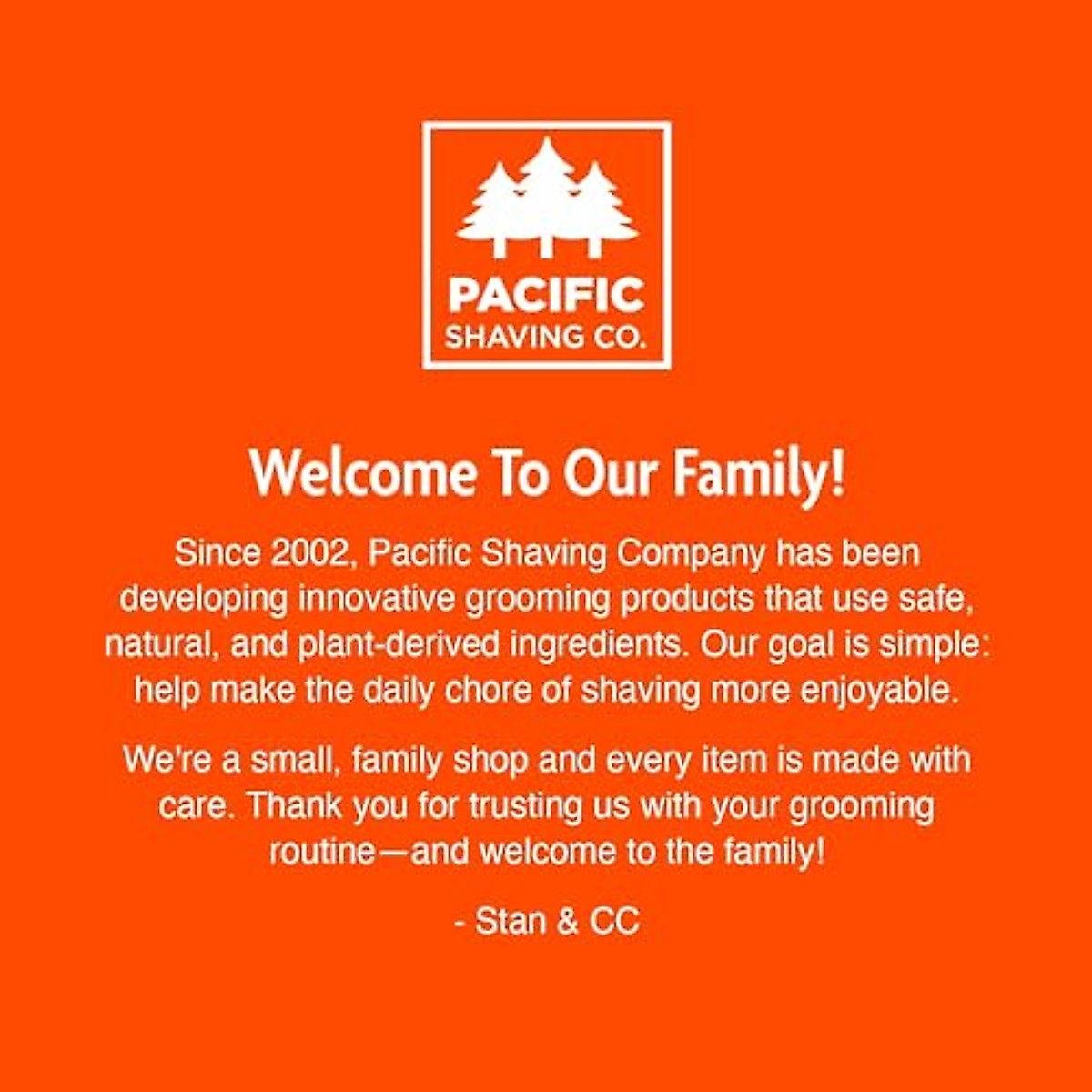 Pacific Shaving Company Natural Shaving Cream - Shea Butter + Vitamin E Shave Cream for Hydrated Sensitive Skin - Clean Formula for a Smooth, Anti-Redness + Irritation-Free Shave Cream (7 Oz, 2 Pack)