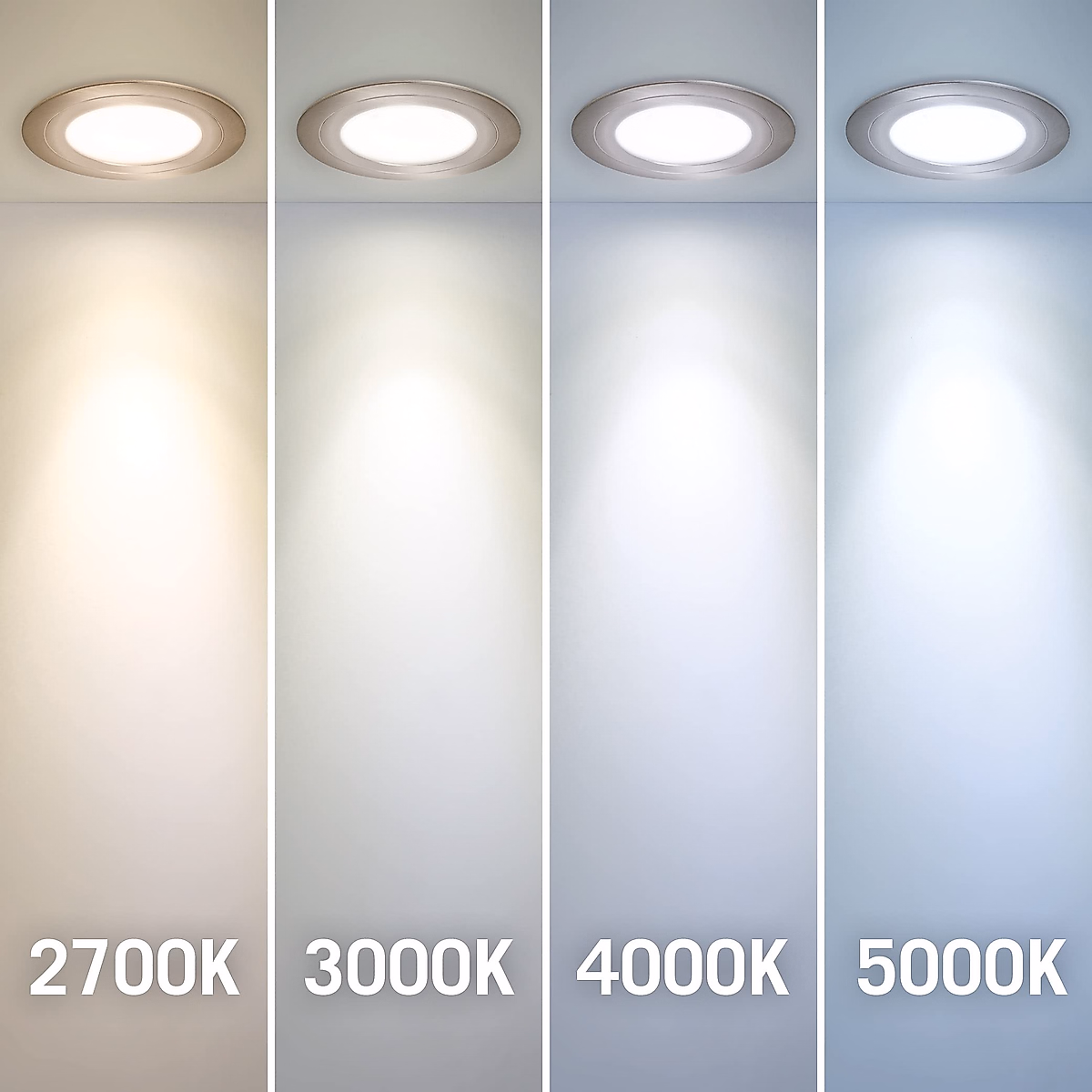 Armacost Lighting PureVue 233412 Dimmable LED Puck Light - Soft Bright White, White Finish