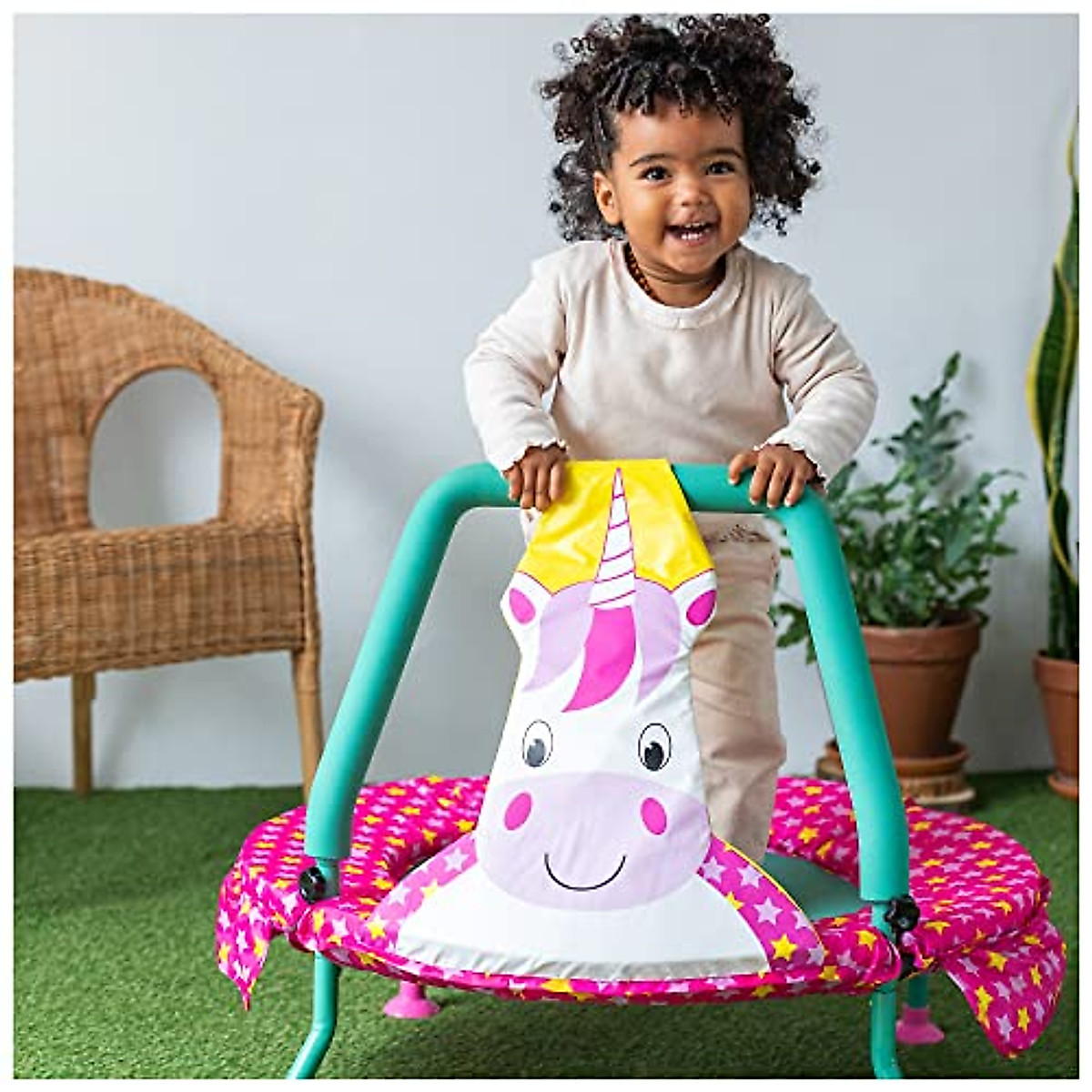 Galt Toys, Nursery Trampoline - Unicorn, Trampolines for Kids, Ages 1 Year Plus