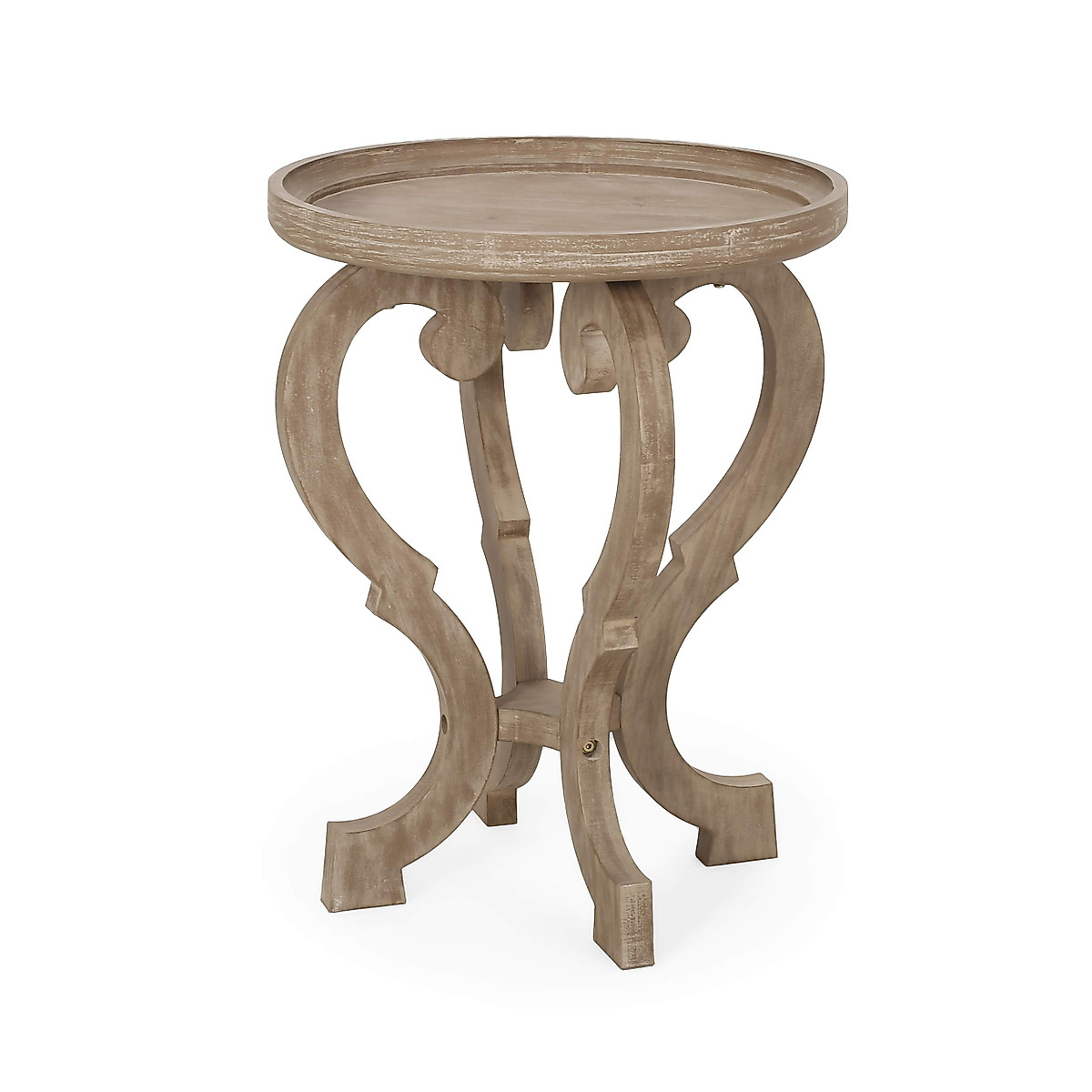 Christopher Knight Home Eleanor French Country Accent Table with Round Top, Natural
