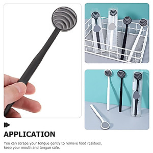 VILLCASE 5pcs cleaning brush tool scraper silicone spatula cleaners coating scrubber clean brush plastic portable brush