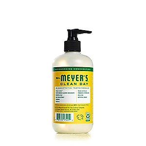 MRS. MEYER'S CLEAN DAY Hand Soap, Made with Essential Oils, Biodegradable Formula, Honeysuckle, 12.5 fl. oz - Pack of 6