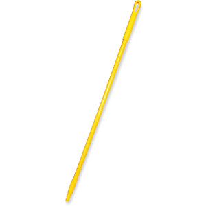 SPARTA 41225EC04 Fiberglass Broom Handle, Mop Handle, Replacement Handle With Acme Threaded Tip For Commercial Cleaning, 48 Inches, Yellow