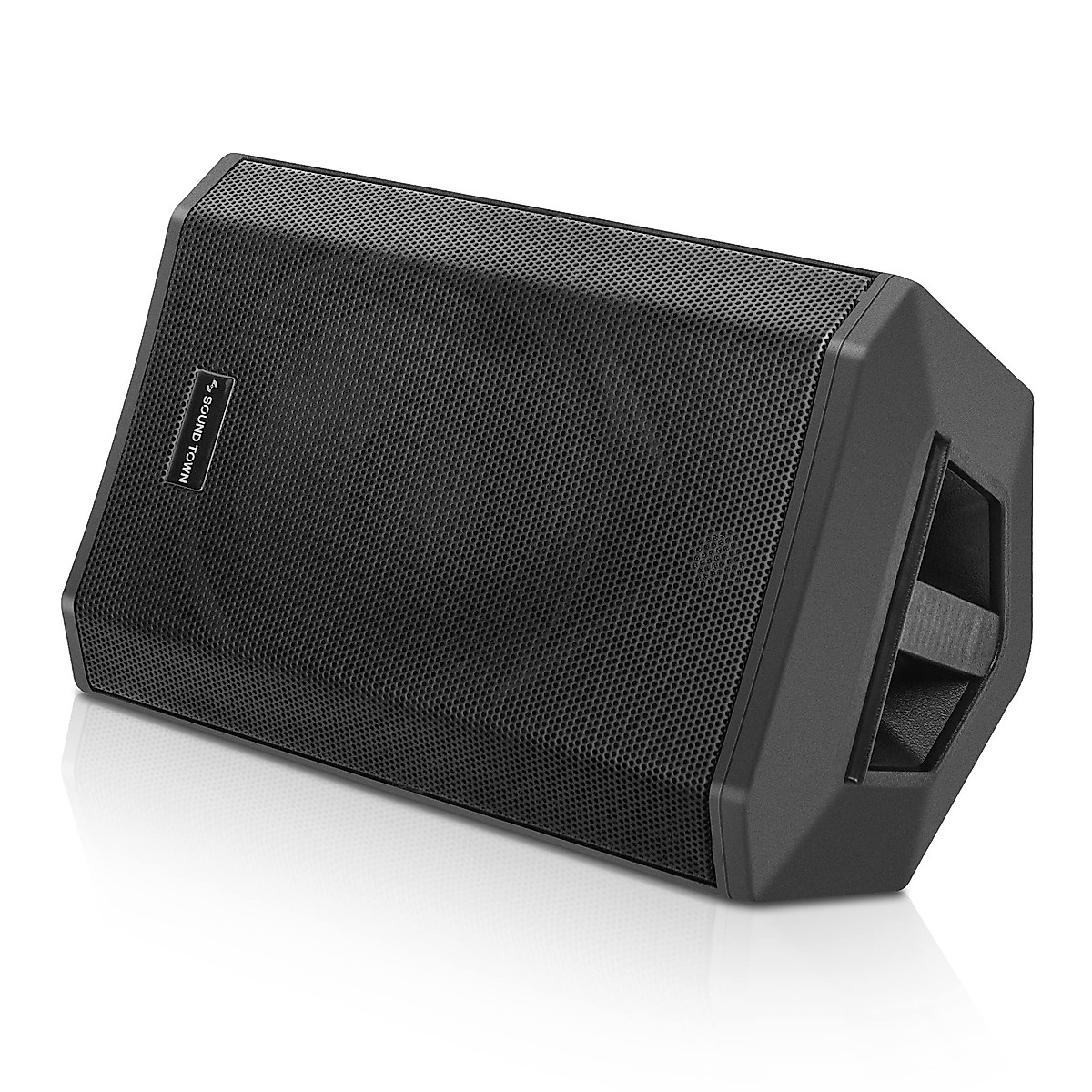 Sound Town Multi-Position All-in-one Powered PA System with 8" Woofer, TWS Bluetooth, Rechargeable Battery (CARPO-S1)