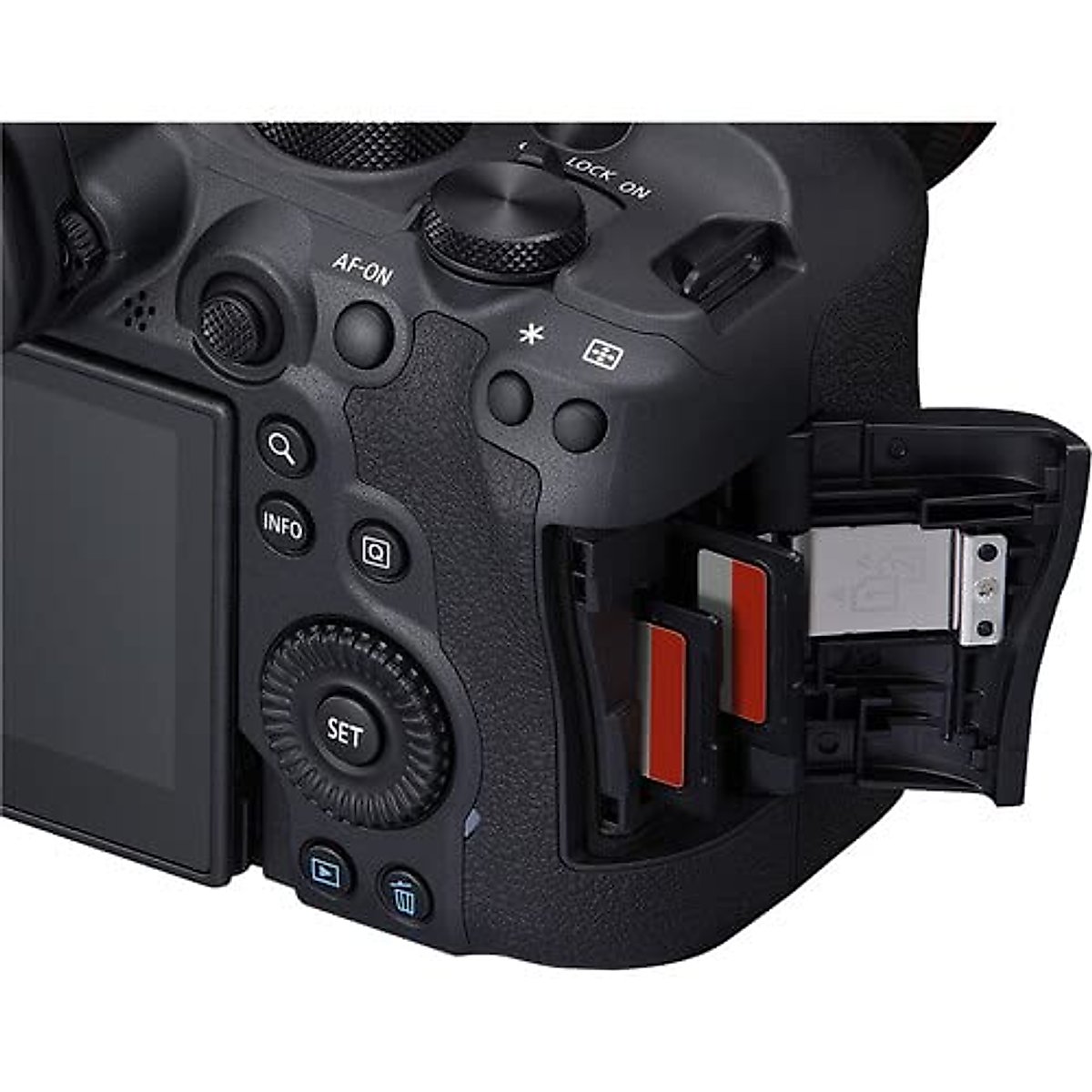 Canon EOS R6 Mark II Mirrorless Camera with 24-105mm f/4-7.1 Lens (5666C018) + 64GB Card + Case + Corel Photo Software + 2 x LPE6 Battery + External Charger + LED Light + More (INTL. Model) (Renewed)