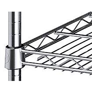 24" x 60" NSF Chrome 2 Shelf Kit with 27" Posts. . Wire Shelving Unit Wire Rack Wire Shelves Pantry Shelf Kitchen Shelves Storage Shelving Metal Storage Shelves Pantry Shelving