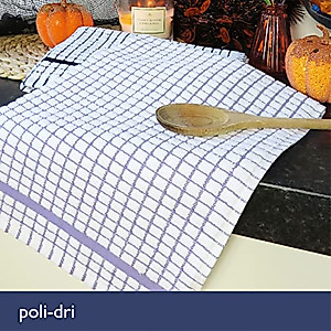 Samuel Lamont Poli Dri 100% Cotton Dish Towel - Lavender