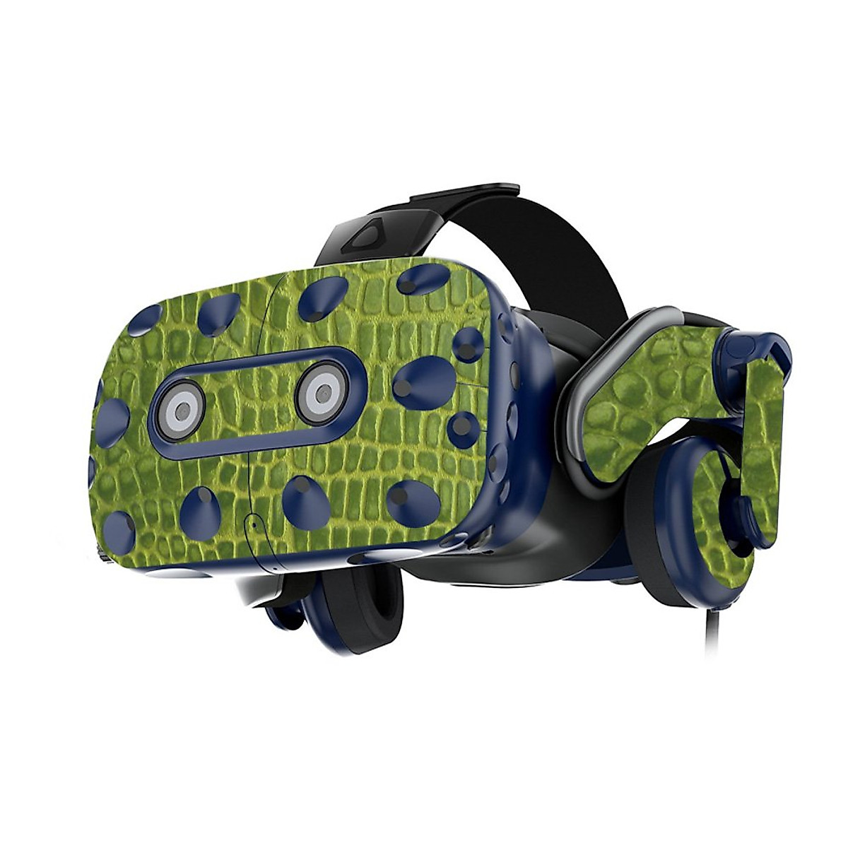 MightySkins Skin Compatible with HTC Vive Pro VR Headset - Croc Skin | Protective, Durable, and Unique Vinyl Decal wrap Cover | Easy to Apply, Remove, and Change Styles | Made in The USA