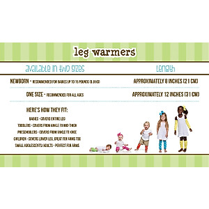 juDanzy Christmas and Halloween baby and toddler Leg Warmers for Girls and Boys (One Size, Rainbow stripe)