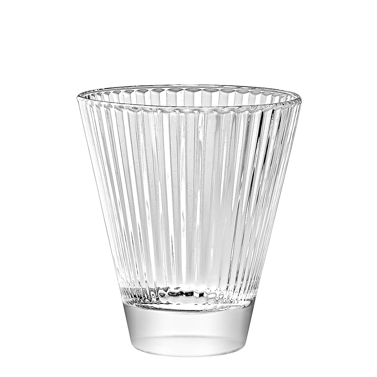 Barski - European Glass - Double Old Fashioned Tumbler Glasses - Uniquely Designed - Set of 6-10.5 oz. - Made in Europe