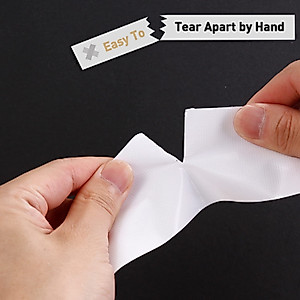 Binyuellr 2 Pack White Duct Tape Heavy Duty - 1.88 in x 35 Yard, Waterproof, Strong, Flexible, No Residue and Tear by Hand - Use for Indoor & Outdoor, Repairs, Industrial, Professional Use