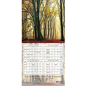 2021 Enchanted Pathways: Photography by Lars van de Goor 16-Month Wall Calendar