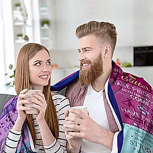 Soccer Blanket Gifts for Girls Ultra Soft Warm Flannel Throw Blankets Soccer Team Soccer Lover Gifts for Kids Teens Adults 50"x40"